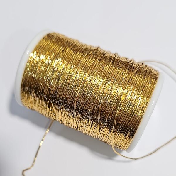 Imitation Japanese Thread, Gold Coloured, 1mm