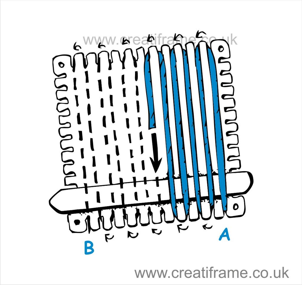 CreatiFrame: Warping & Basic Weaving