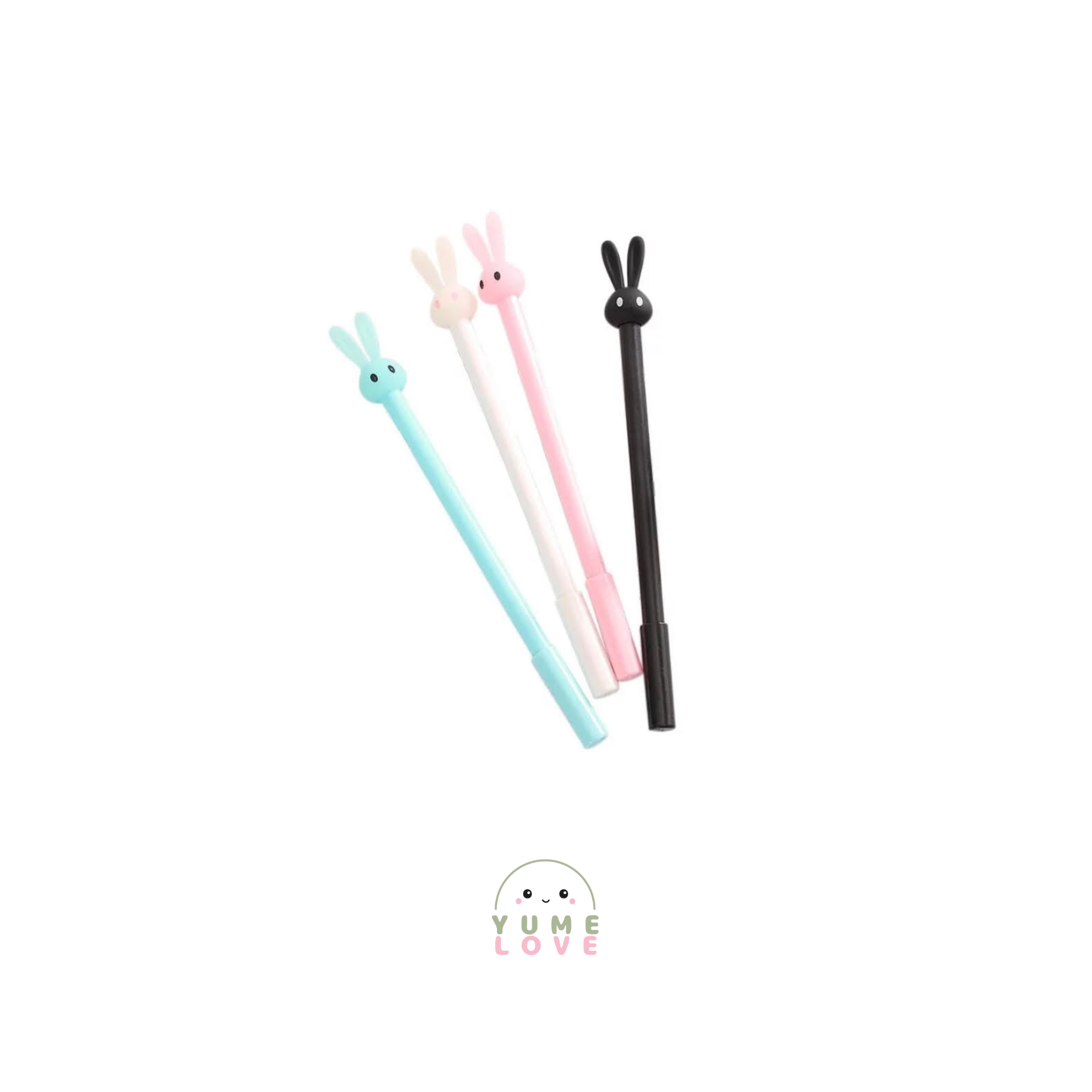 Kawaii Bunny 3D Character Topper Pen