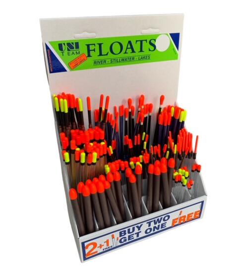 UNI Team Floats 250 mixed selection box