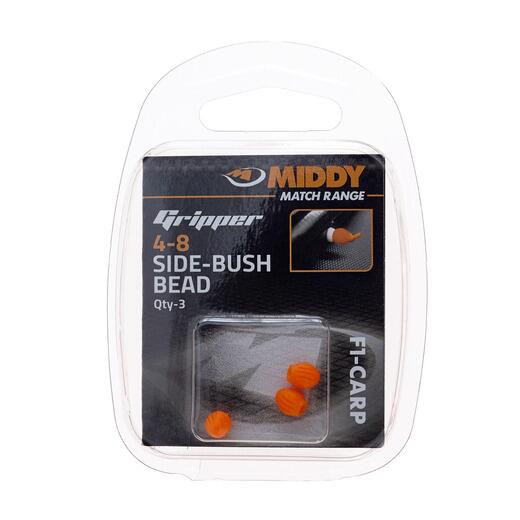 MIDDY Side-Bush Gripper Bead Orange 4-8 3pc pkt