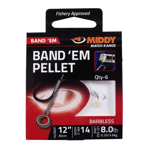 Middy Pellet Band 'Em hooks Barbless