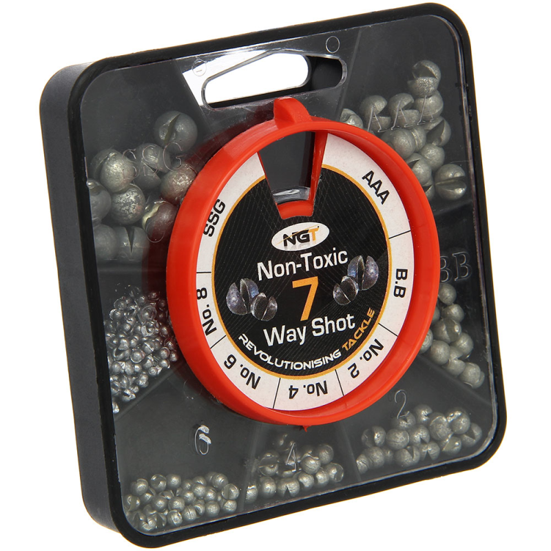 NGT Non Toxic Split Shot 7 Way