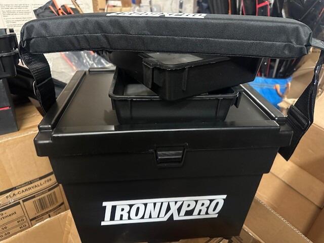 TronixPro Seat box with padded strap & trays