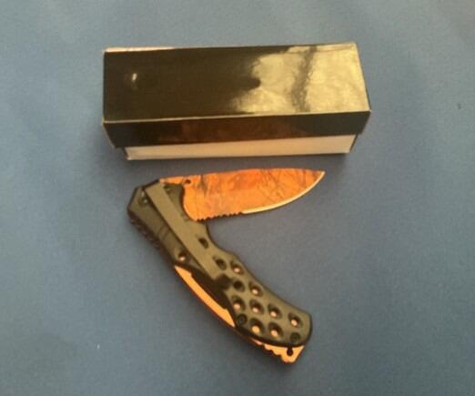 Rustic blade pocket knife