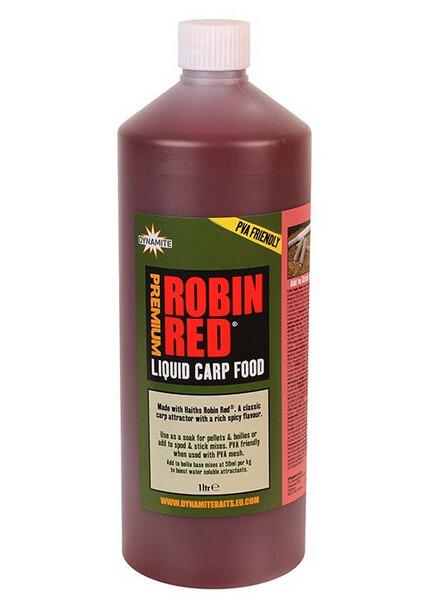 Dynamite Baits Liquid Carp Food 1L Robin Red