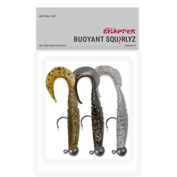 Korum Snapper Buoyant Squirlyz - 8cm