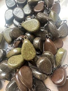 1.5oz flat pear leads