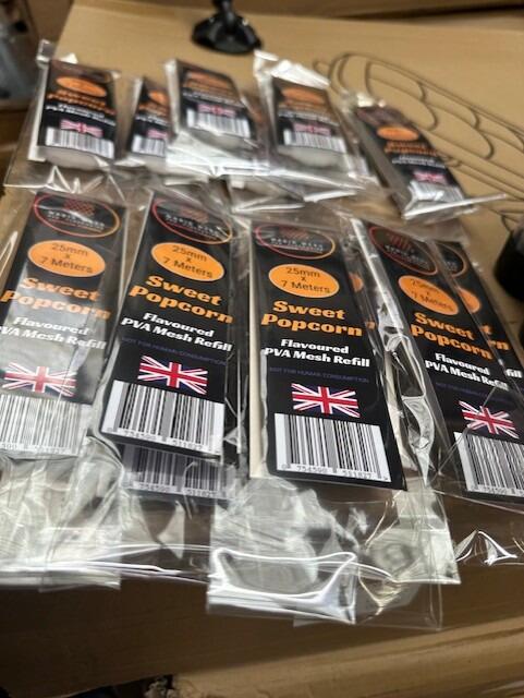 Magic Mesh Sweet Popcorn PVA System 7m 35mm 25mm Refills