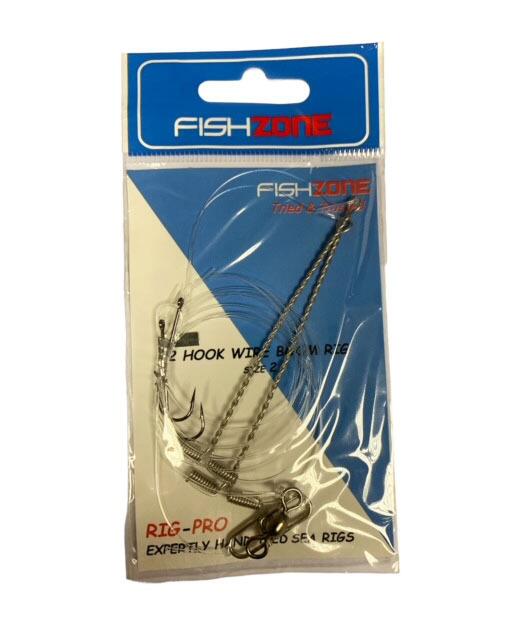 FISHZONE 2 Hook Pro Wire Boom Size 2