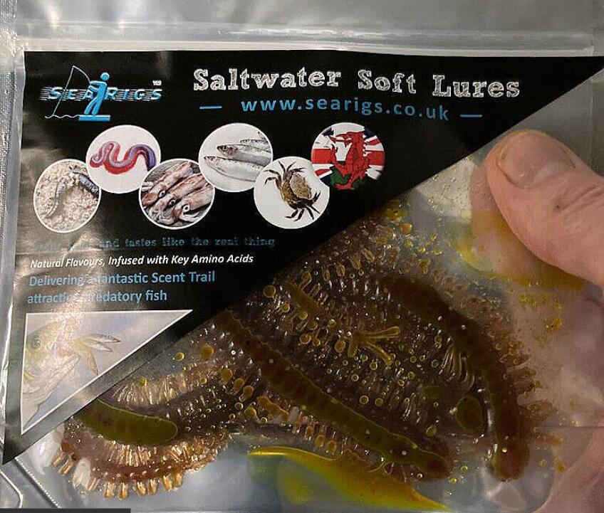 8″ King Ragworm Brown Shades LRF Lures Packs