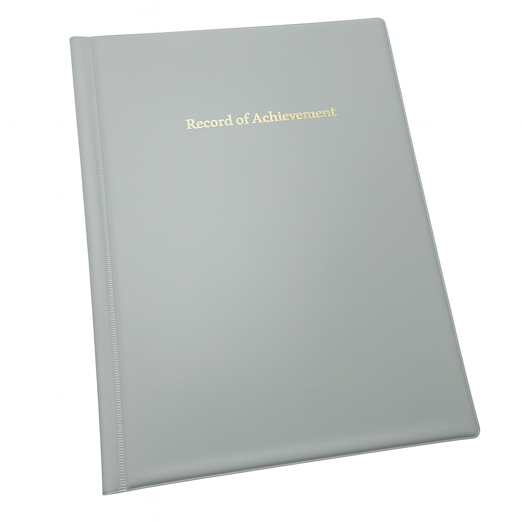 Bespoke Record of Achievement Folder