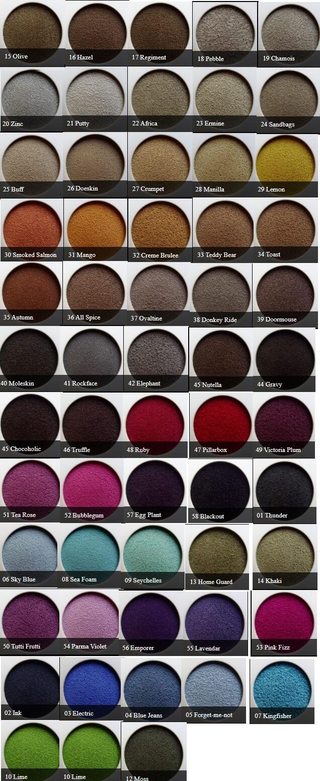 Suede Hand-Stitched Secret Sewn 5cm Visible Rug & Runner Border