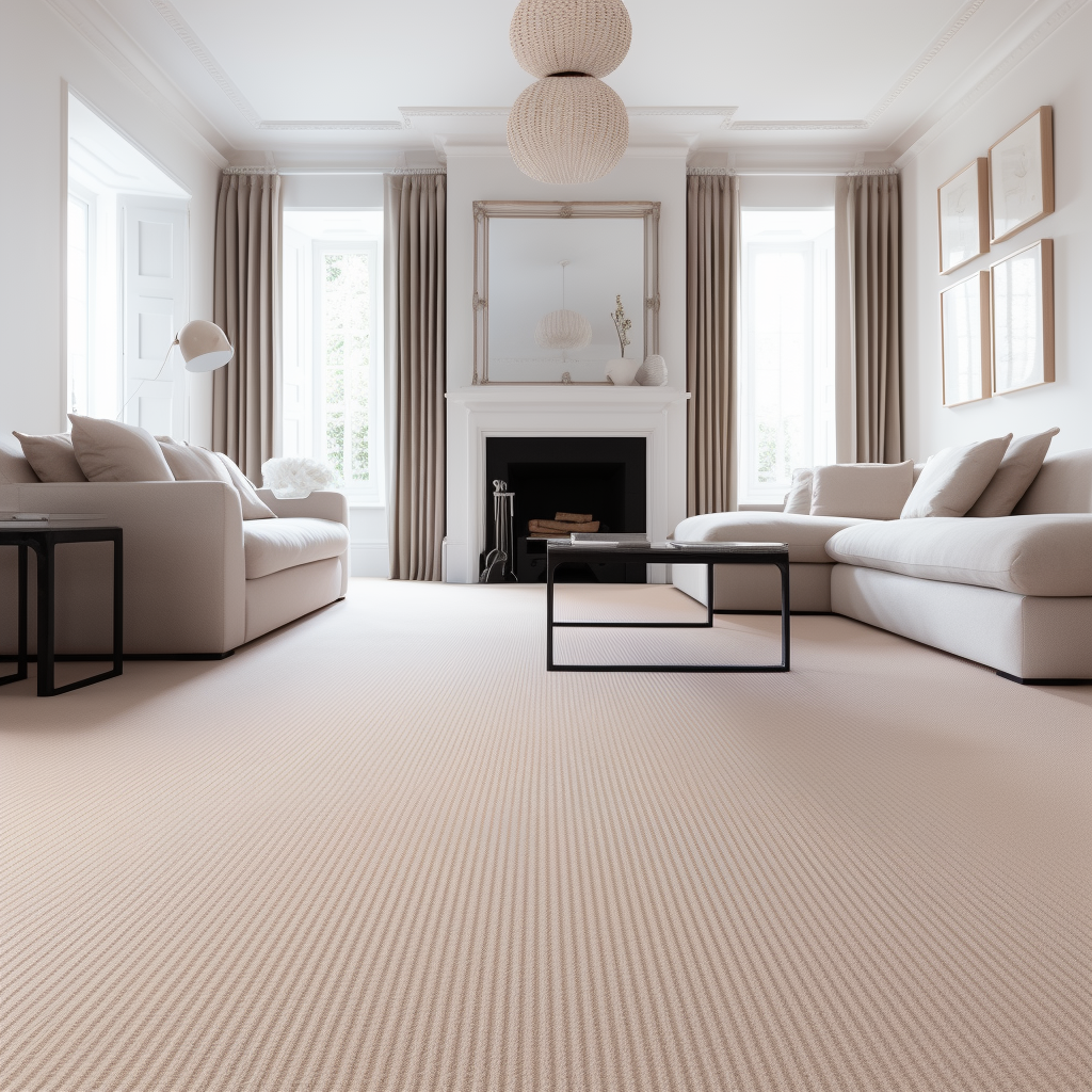 Clarissa Colour Match Stick | 100% NZ Wool Textured Loop Pile | Off ...