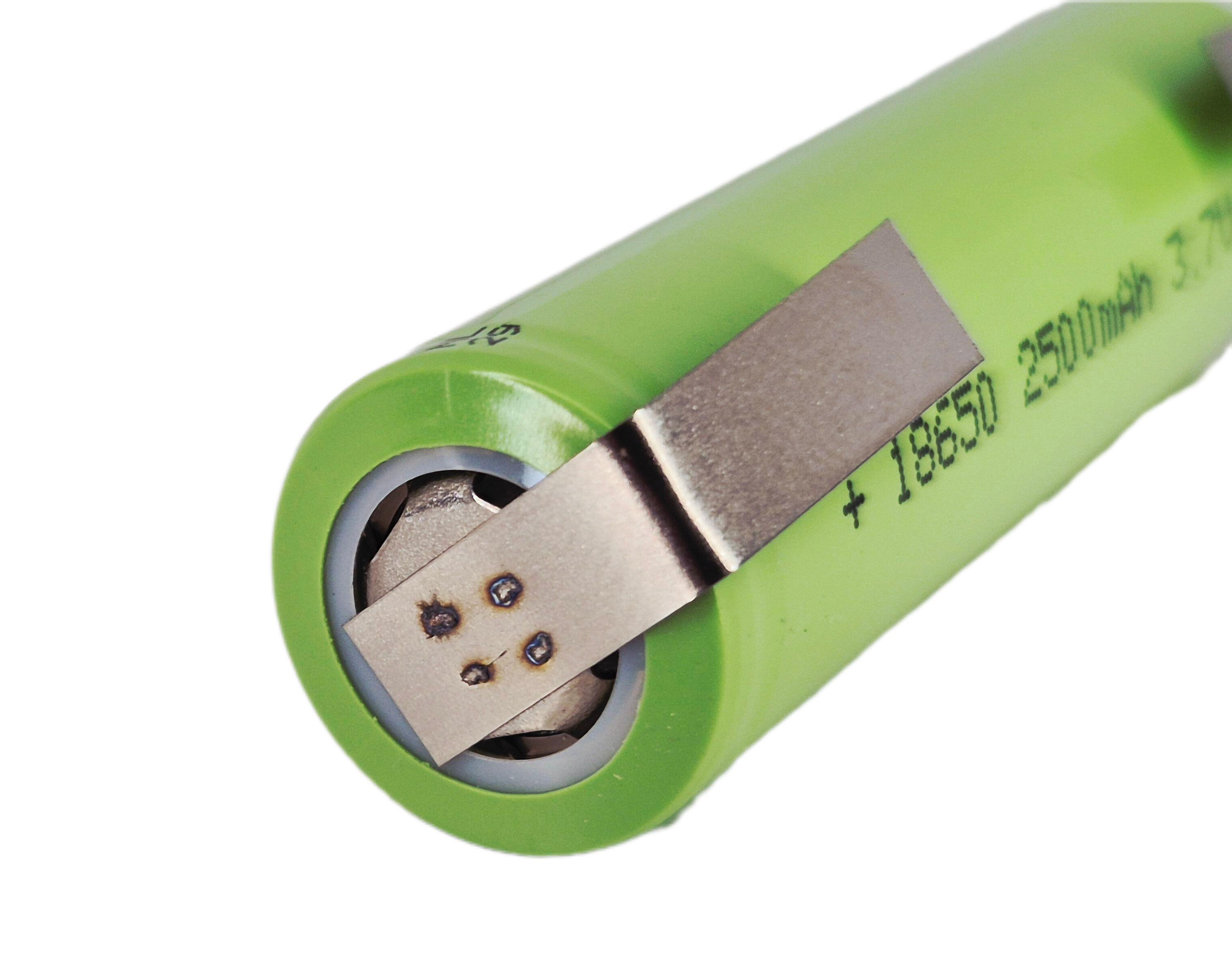 18650 Li-Ion Tagged Rechargeable Battery - 3.7 V 2500 mAh 9.25Wh ...