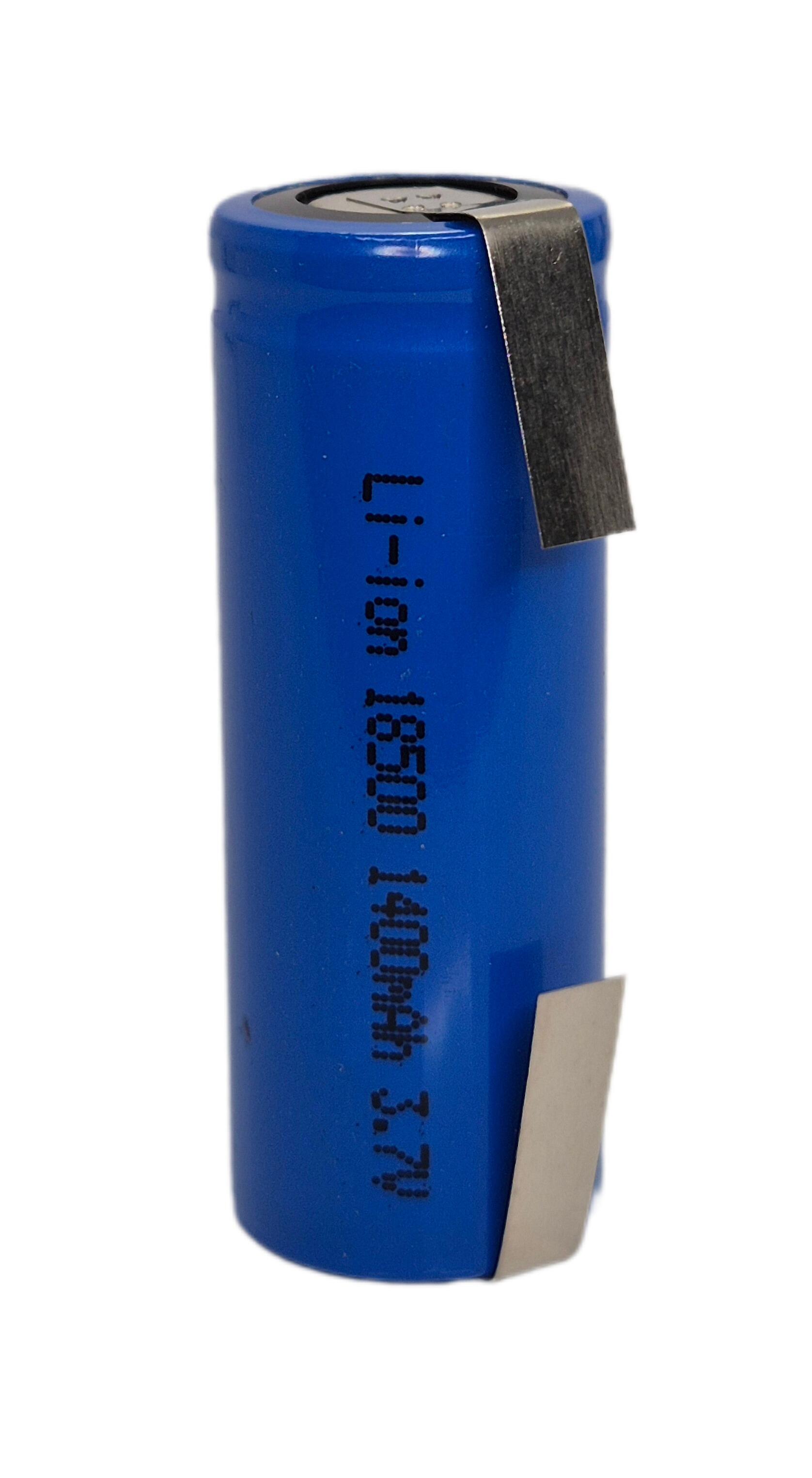 18500 Li-Ion Tagged Rechargeable Battery - 3.7V 1400mAh 5.18Wh Lithium ...