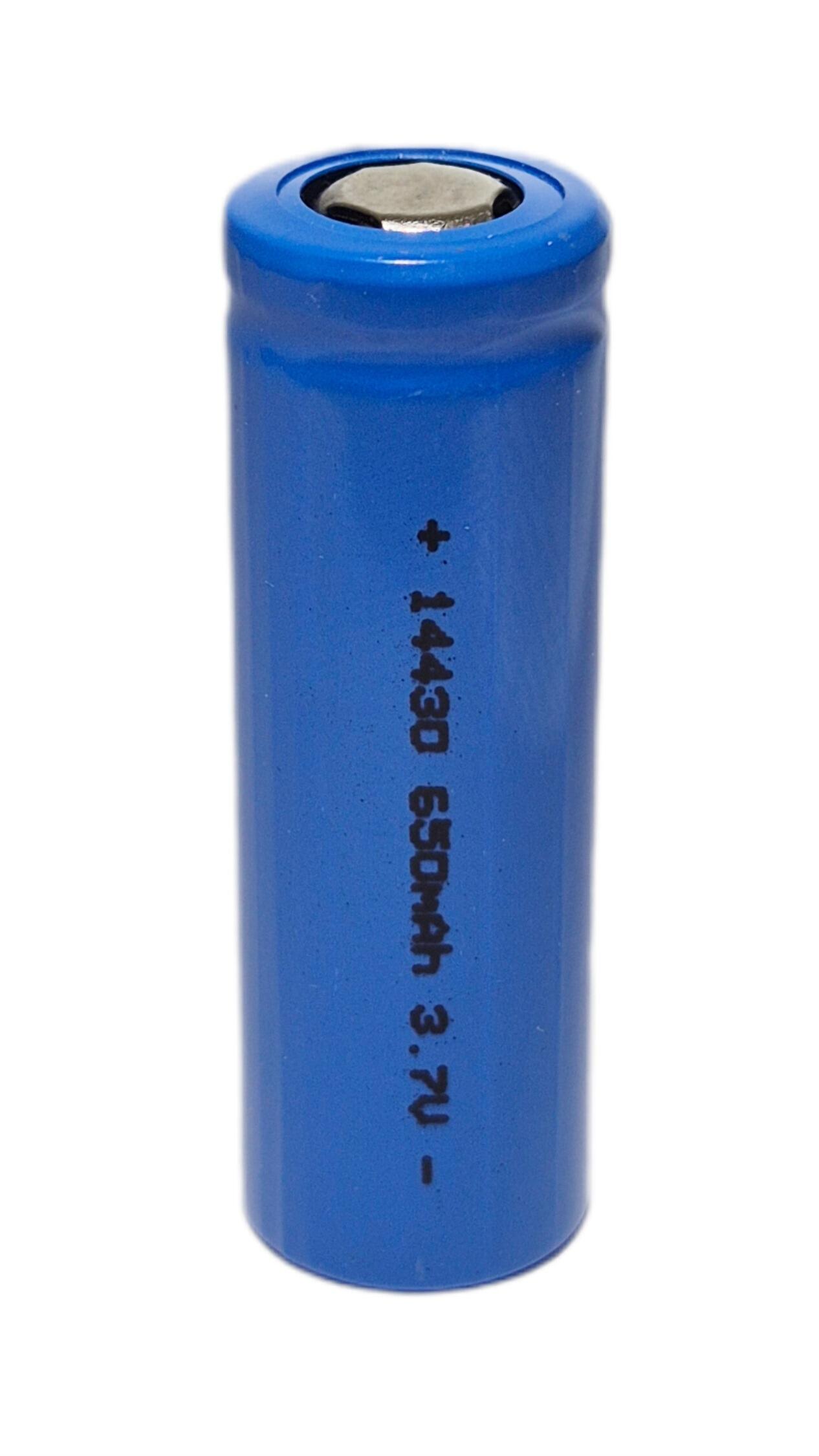 Lithium Li-Ion 3.7V 14430 4/5AA 650mAh Rechargeable Battery