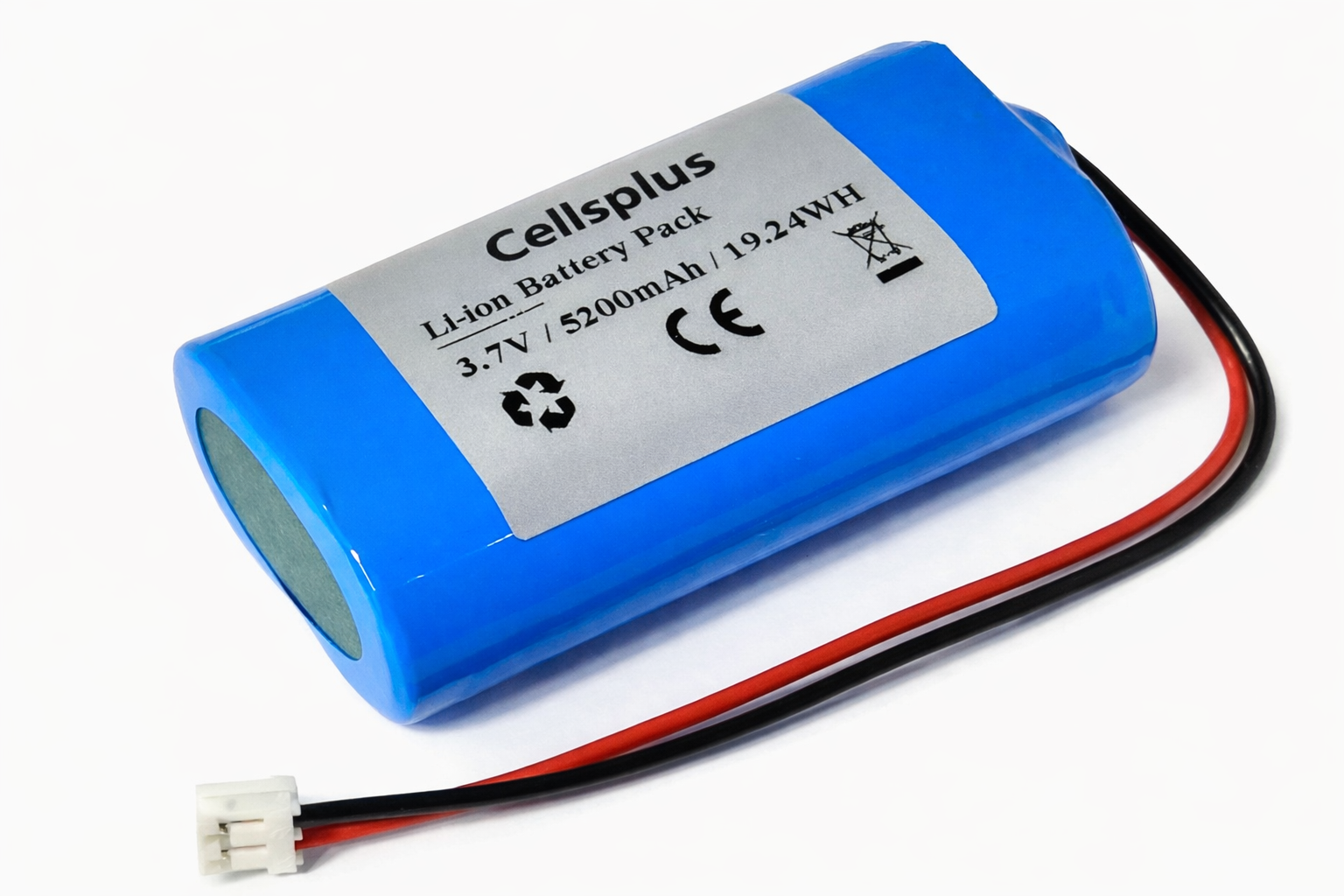 Sealey 3.7V Lithium Li-Ion 18650 5200mAh 19.24WH 1S2P Battery for ...
