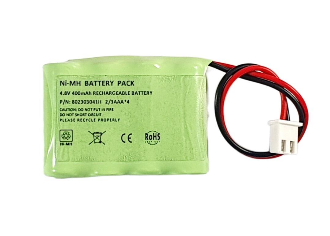 Yale Alarm Hub Rechargeable 4.8V 300mAh Battery 802303041H2 NiMH 2/3AAA ...