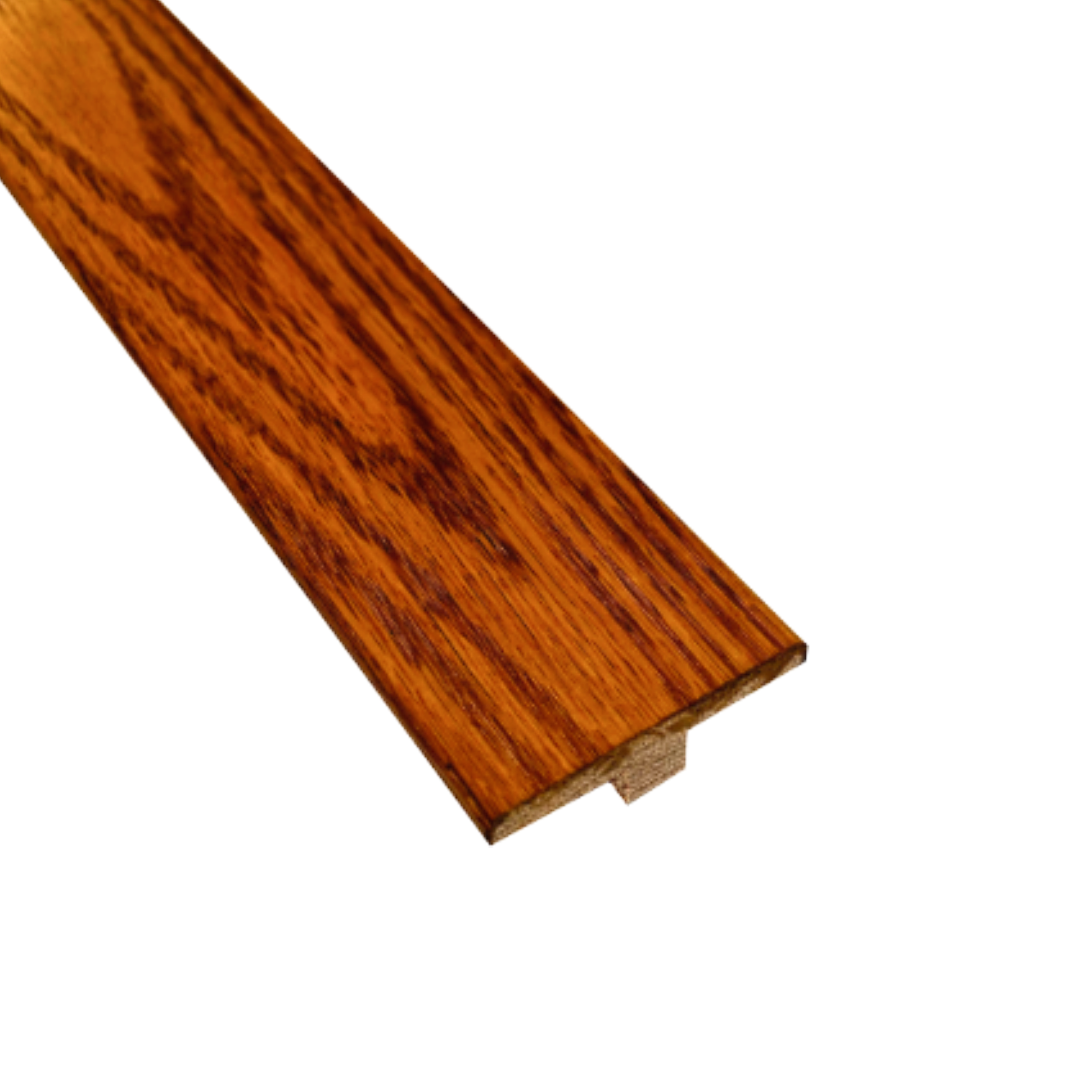 Golden Solid Oak T Section Threshold Profile & Door Bar Adjustable 14mm ...