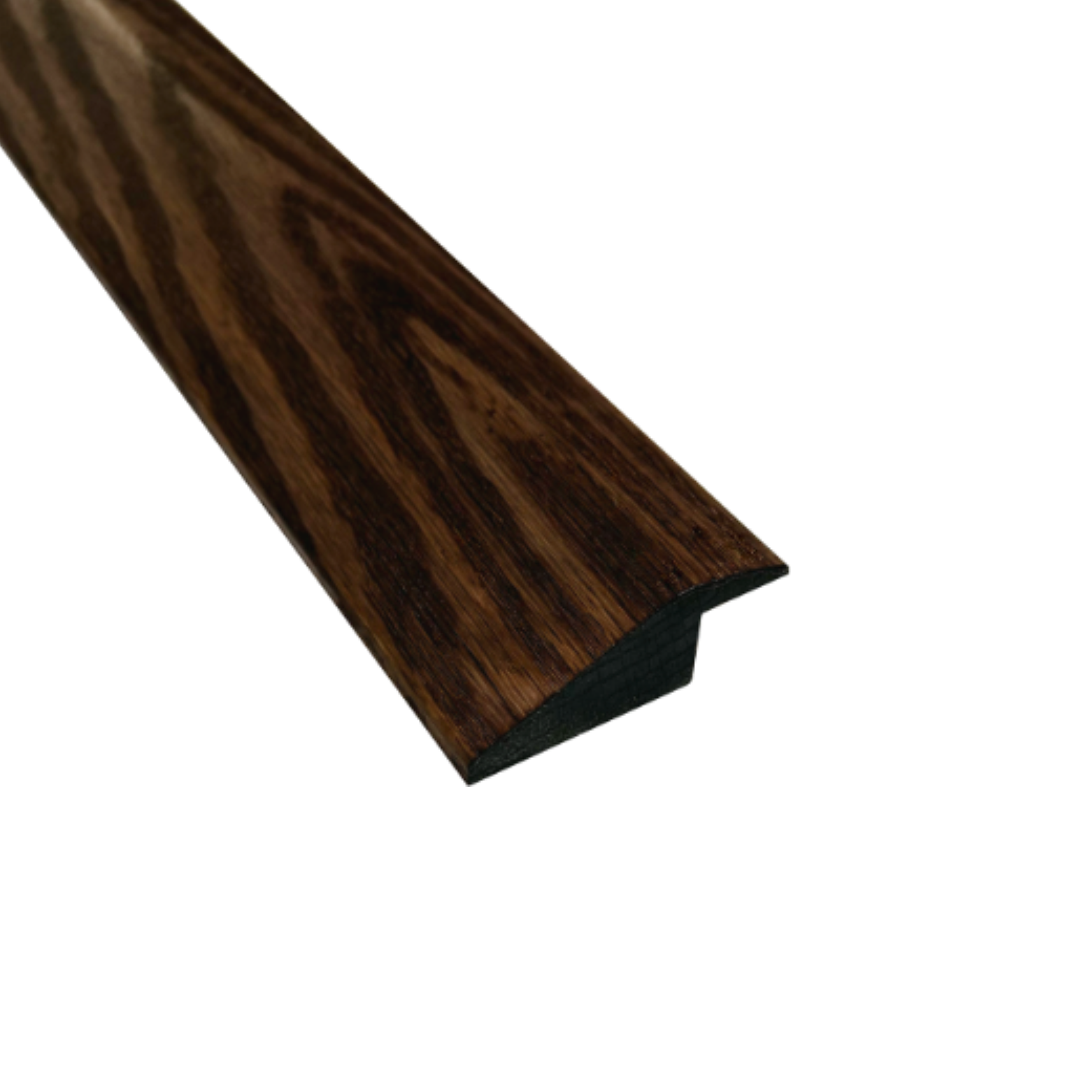 Light Walnut Stain Solid Oak 20mm R Ramp Reducer Threshold Profile ...