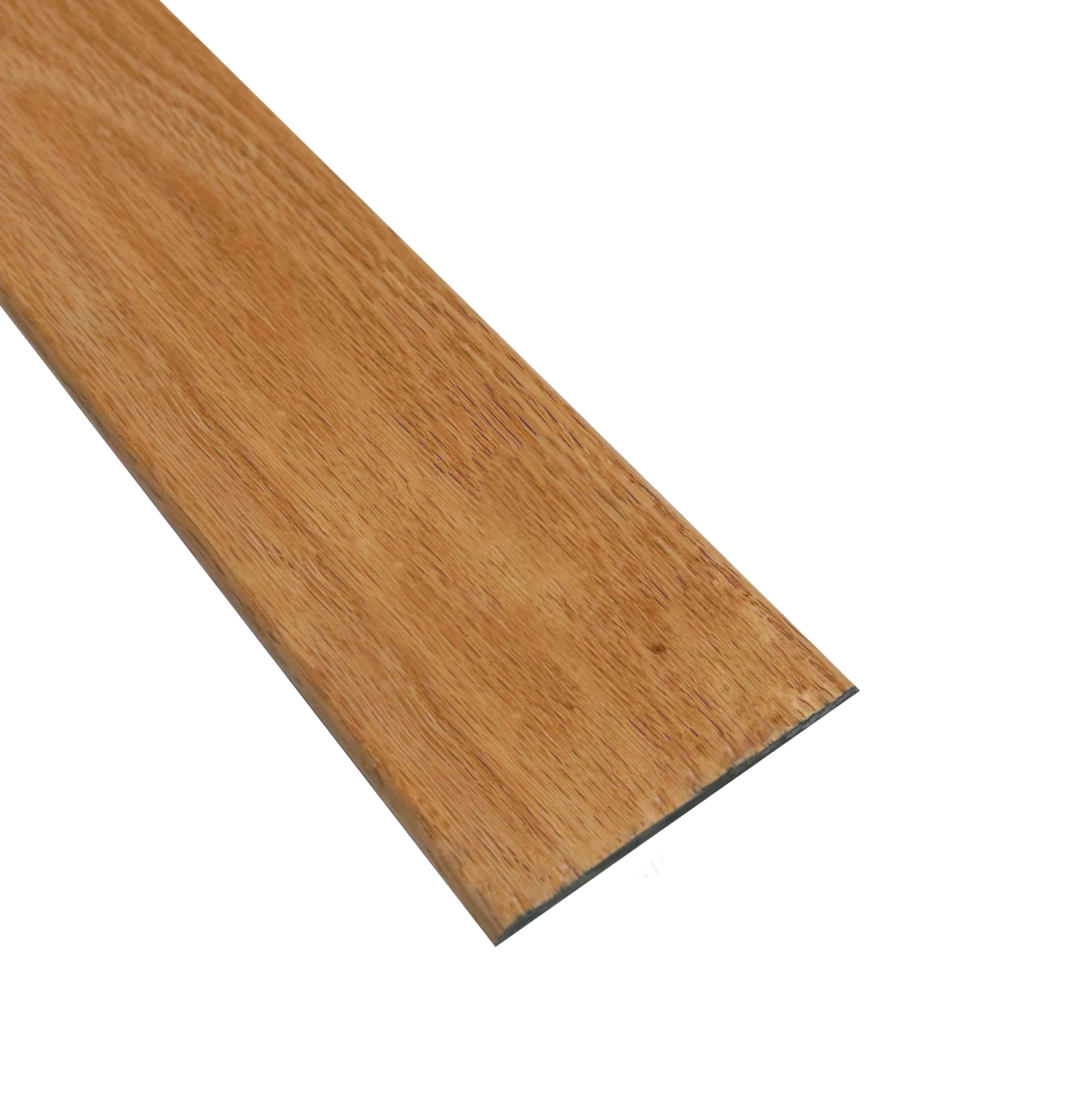 Lacquered Solid Oak Flat Cover Strip, Beading, Edging and Transition ...