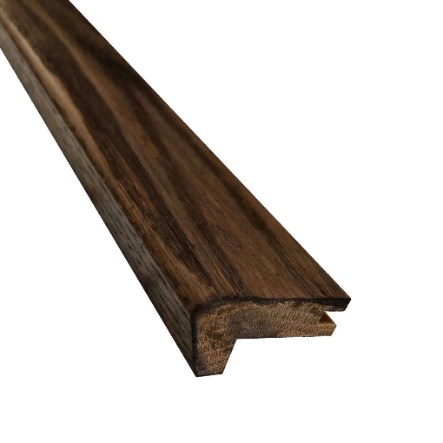 Light Walnut Solid Oak Tongue & Groove Stair Nosing for 20mm Solid ...