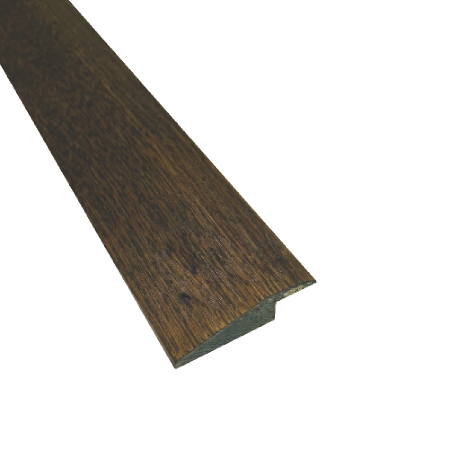 Dark Brown Solid Oak 10mm R Ramp Reducer Threshold Profile & Door Bar ...