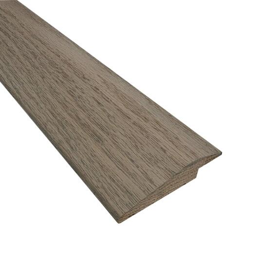 Light Grey Solid Oak R Ramp Reducer Threshold Profile & Door Bar For ...