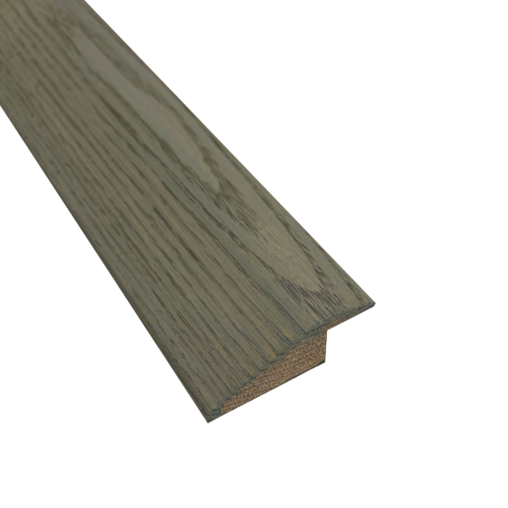 Medium Grey Natural Solid Oak 12mm R Ramp Reducer Threshold Profile ...
