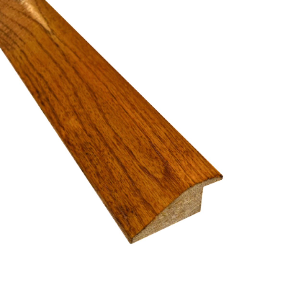 Golden Solid Oak 20mm R Ramp Reducer Threshold Profile & Door Bar