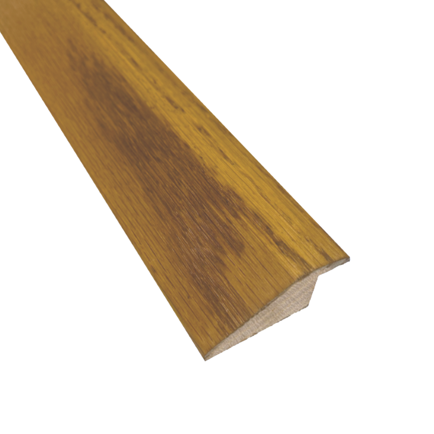 Smoked Brown Solid Oak 15mm R Ramp Reducer Threshold Profile & Door Bar