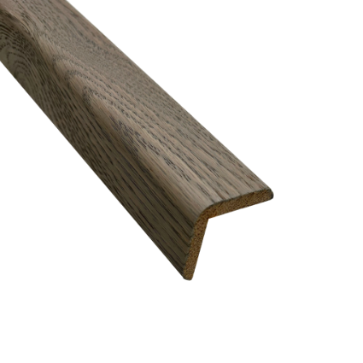 Light Grey Solid Oak Corner Stair Step Cushion Beading Moulding Profile ...