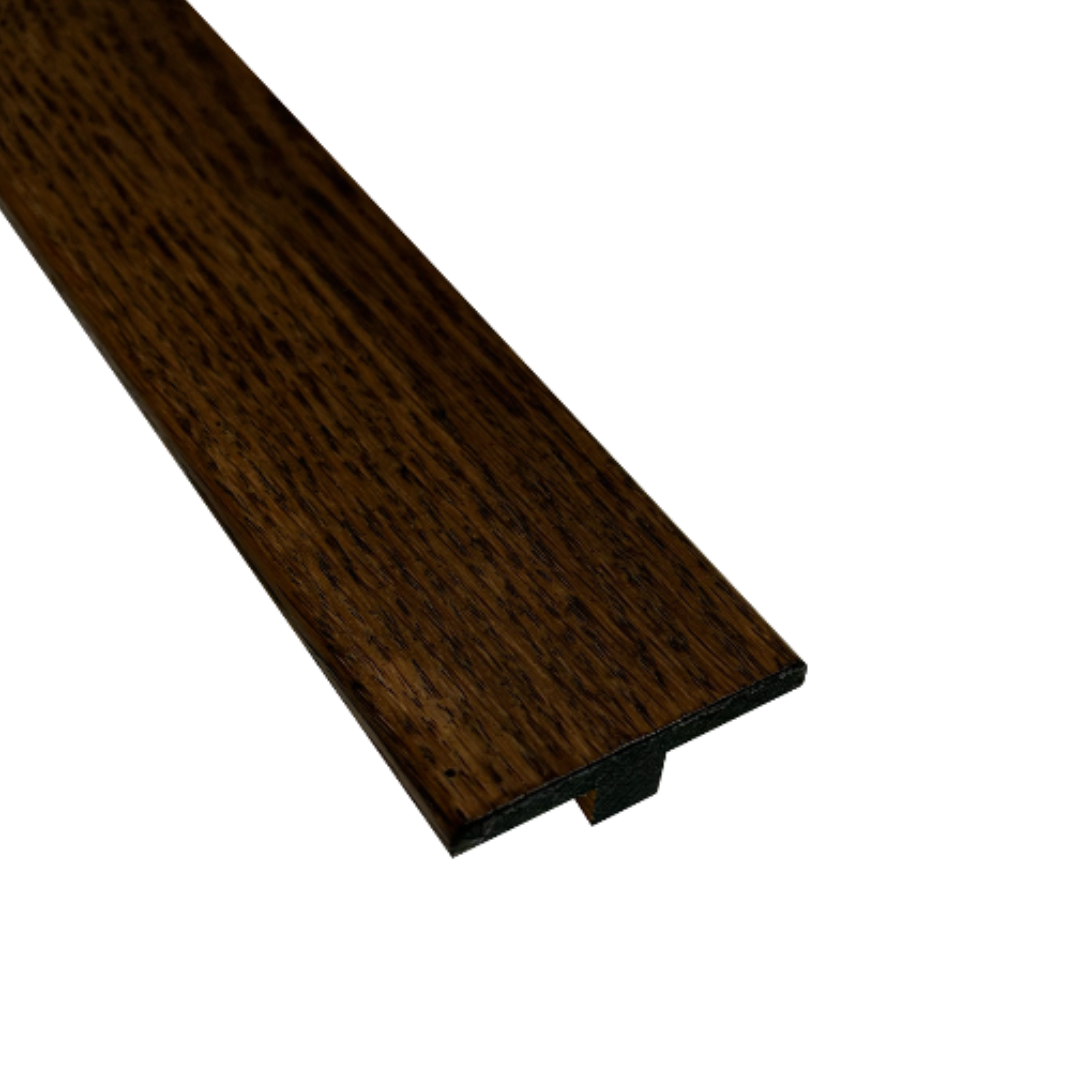 Light Walnut Solid Oak T Section Threshold Profile & Door Bar ...