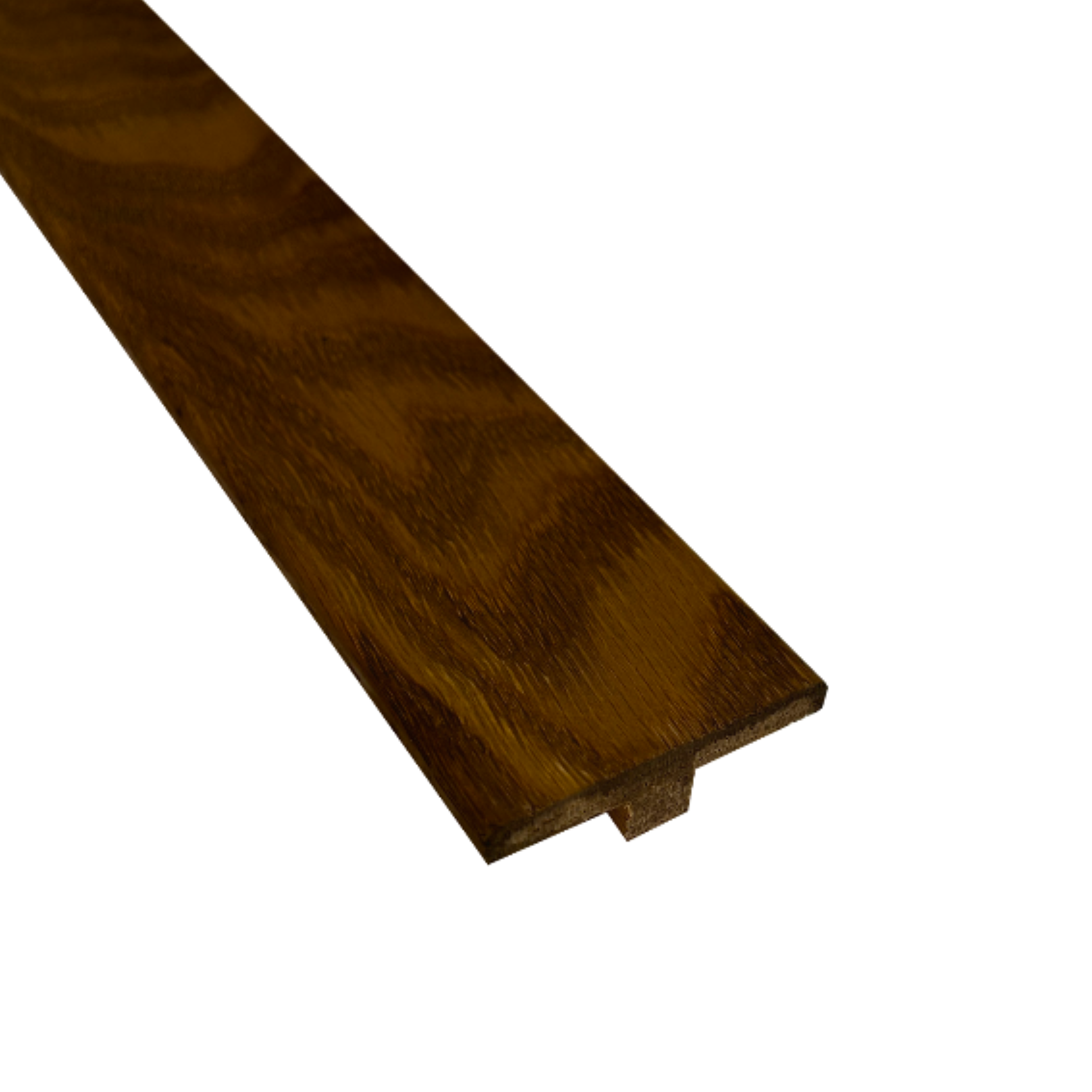 Smoked Brown Solid Oak T Section Threshold Profile & Door Bar ...