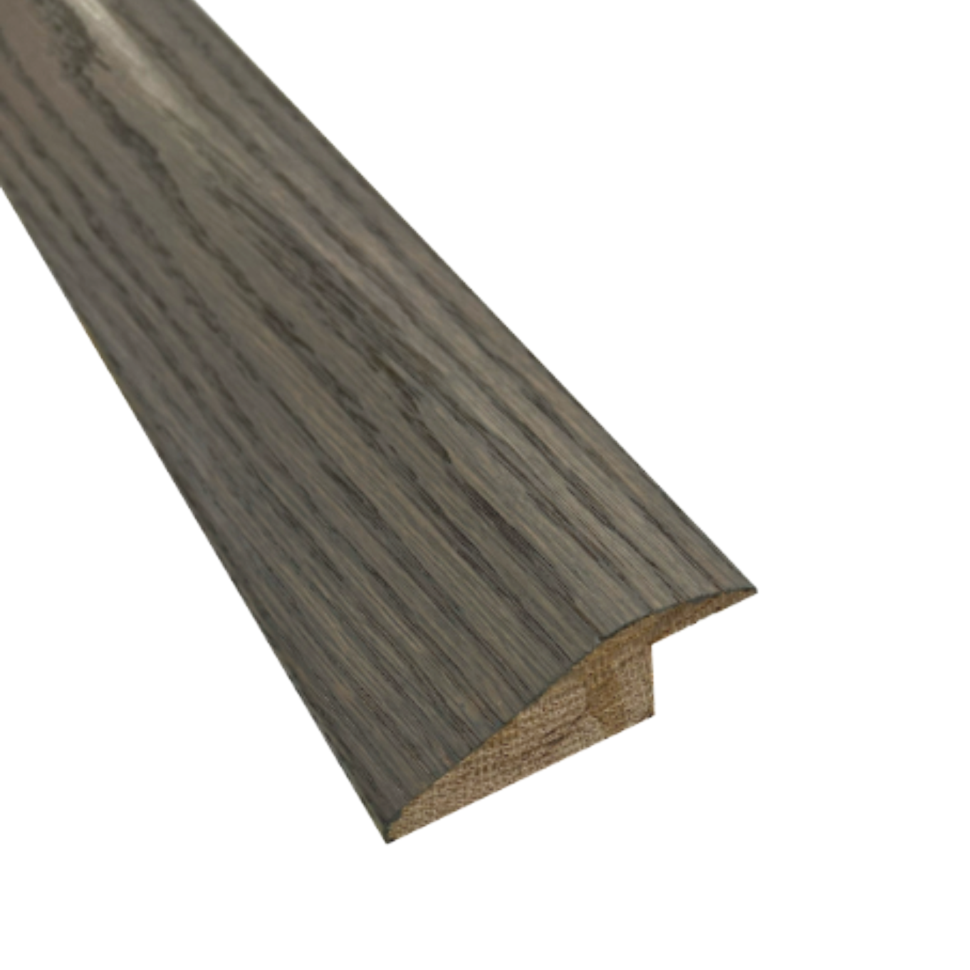 Medium Grey Solid Oak 10mm R Ramp Reducer Threshold Profile & Door Bar ...