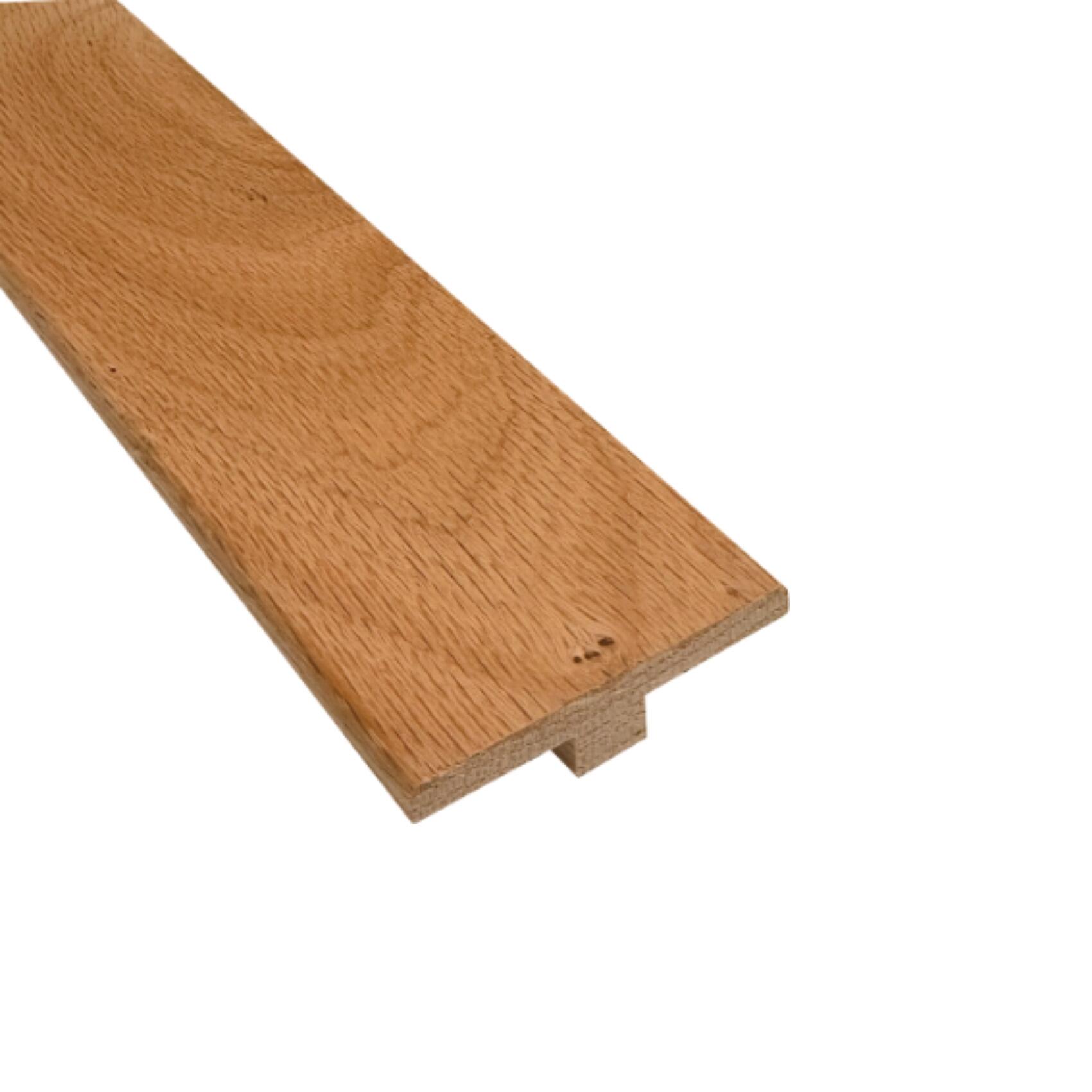 Lacquered Solid Oak T Section Threshold Profile & Door Bar Adjustable ...