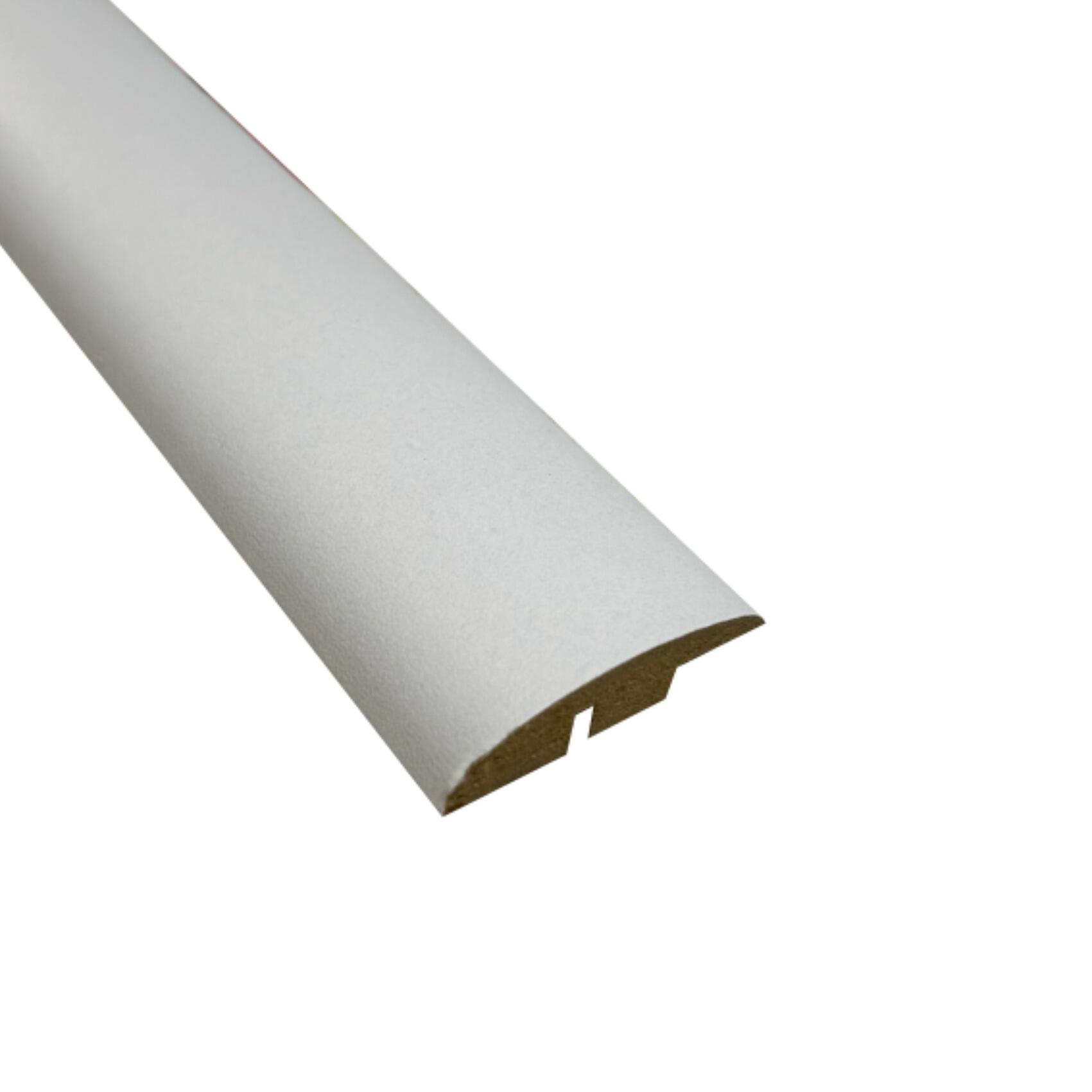 White Ramp Reducer Profile Door & Threshold Bar for 7mm to 12mm ...