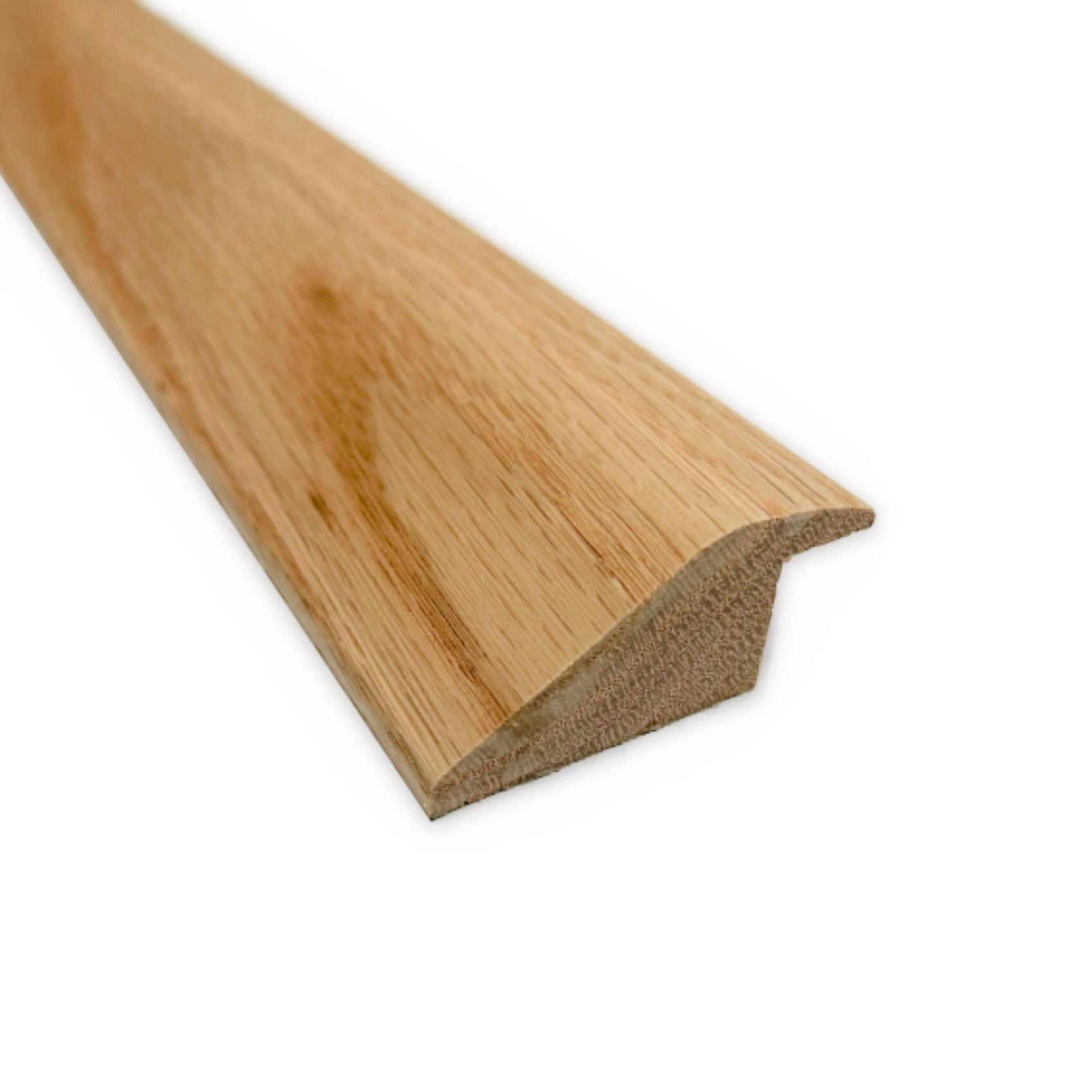 Lacquered Solid Oak 20mm R Ramp Reducer Threshold Profile & Door Bar