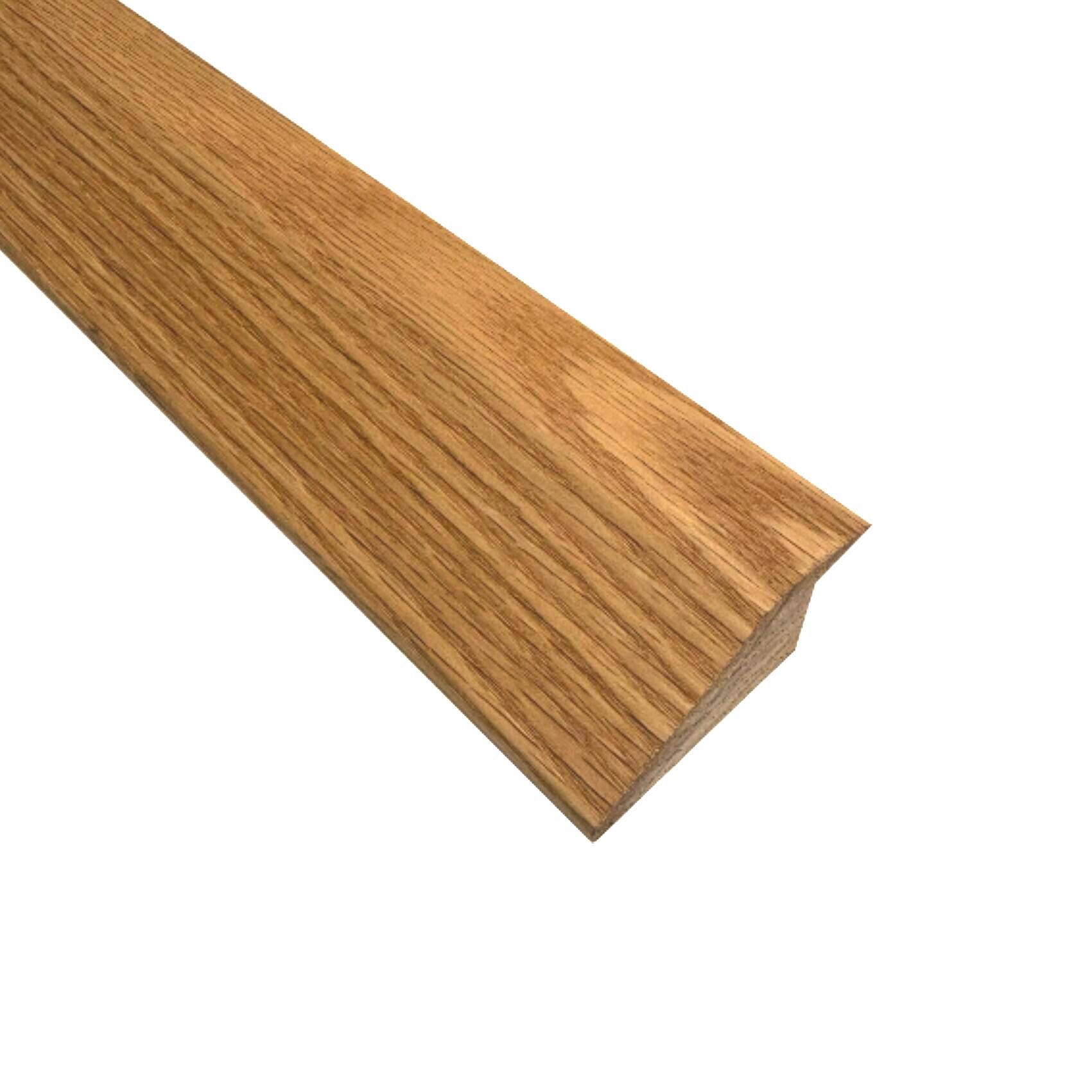 Oiled Solid Oak 15mm R Ramp Reducer Threshold Profile & Door Bar