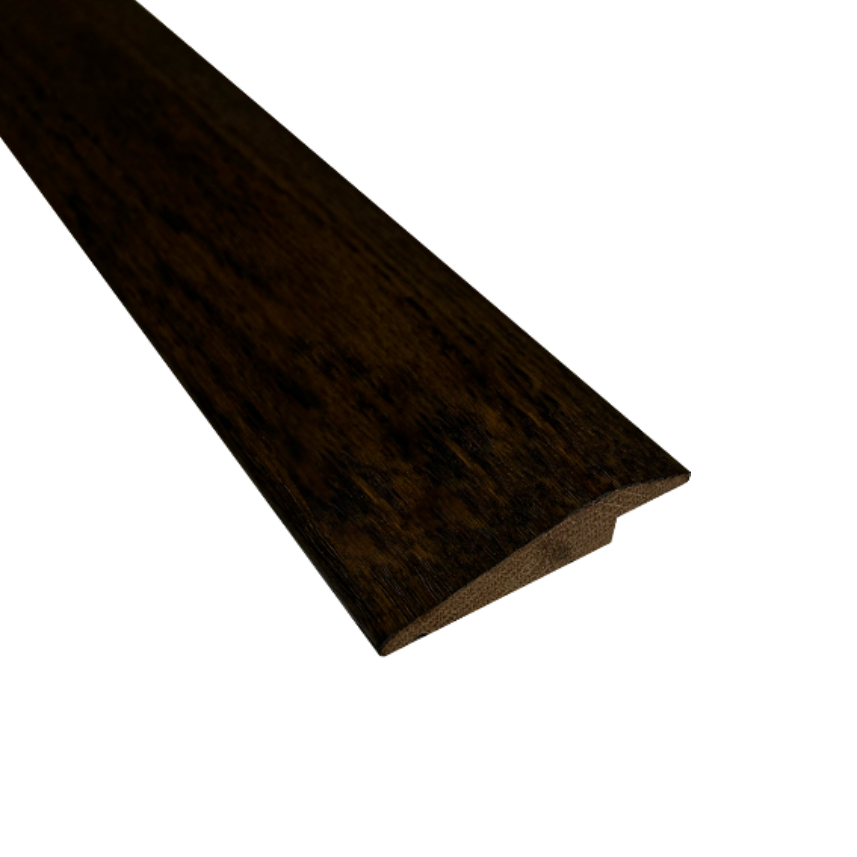 Dark Brown Solid Oak R Ramp Reducer Threshold Profile & Door Bar For ...