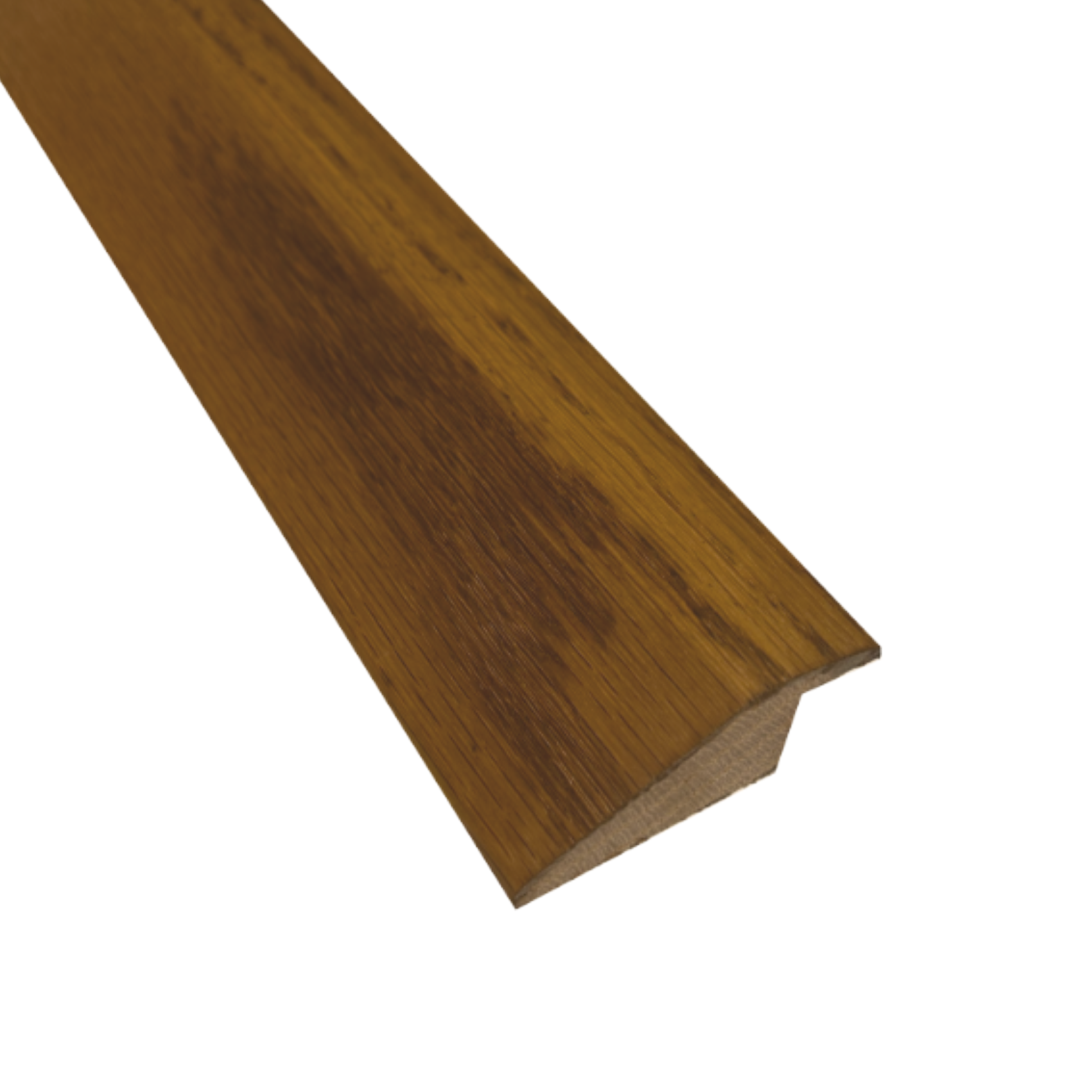 Smoked Brown Solid Oak 18mm R Ramp Reducer Threshold Profile & Door Bar