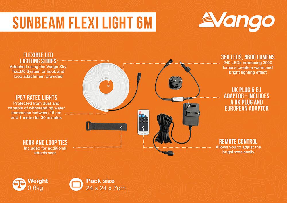 Vango Sunbeam Flexi Light 6M