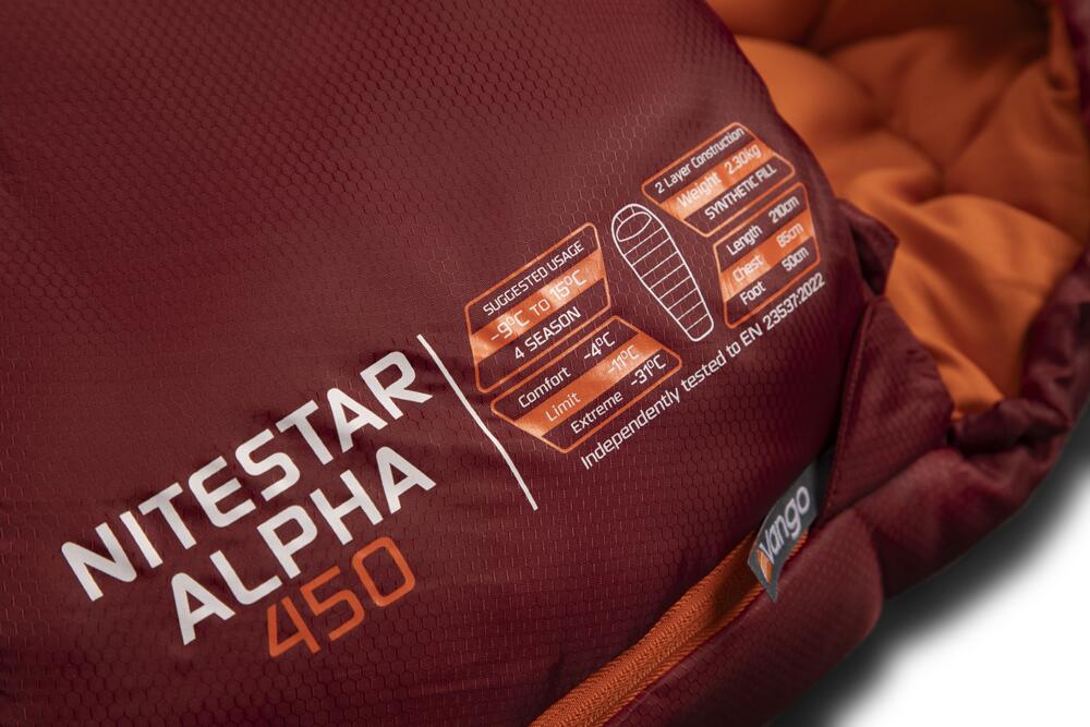 Vango Nitestar Alpha 450 Trekking Sleeping Bag