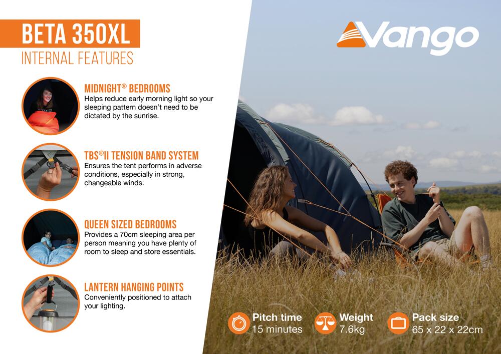 Vango Beta 350XL Tent