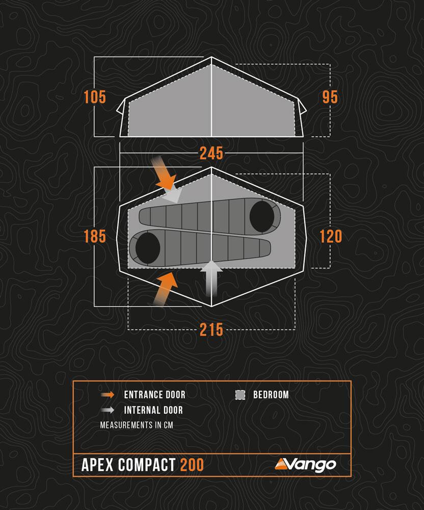 Vango Apex Compact 200 Technical Tent