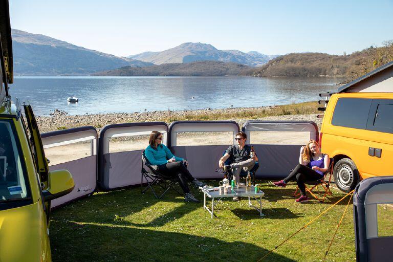 Vango AirBeam Modular Windbreak Windbreaks Awning Addition