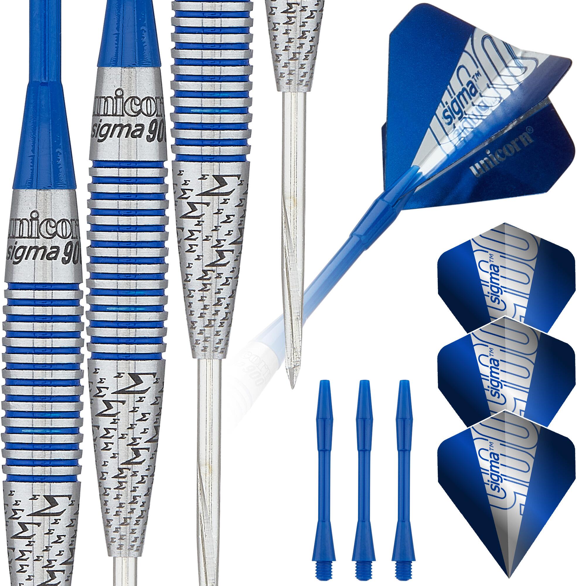 Unicorn Sigma 900 Steel Tip 90% Tungsten Darts Set rrp £74.00 - Only £ ...