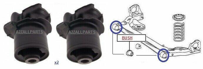 FITS TOYOTA ALPHARD REAR BACK AXLE SUBFRAME CROSSMEMBER BUSH 09 10 11 ...