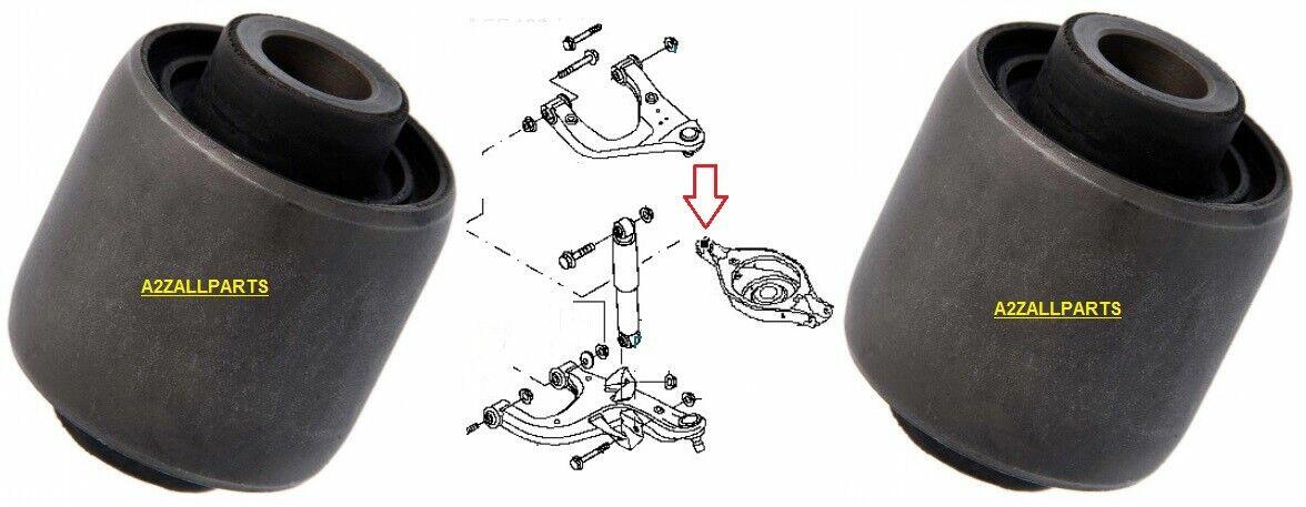 FITS NISSAN PATROL Y62 10 11 12 13 14 REAR AXLE LOWER BACK PAN ARM BUSH SET
